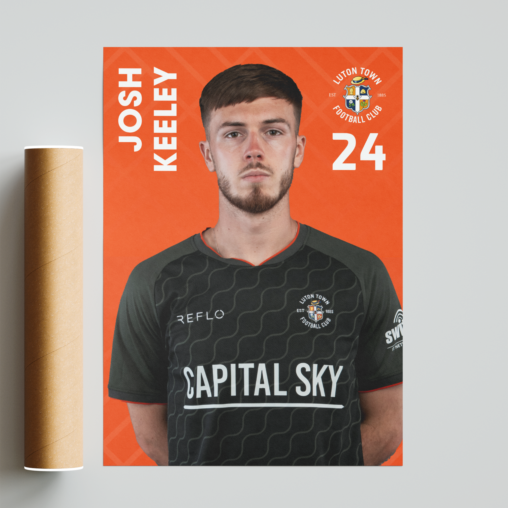 LTFC Keeley Headshot 25/26 – Premier Sports Prints