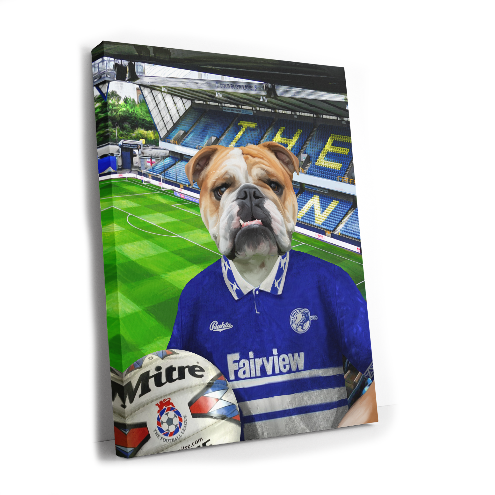 Your Pet in a Millwall 1992 Home Shirt inside the Den – Premier Sports ...